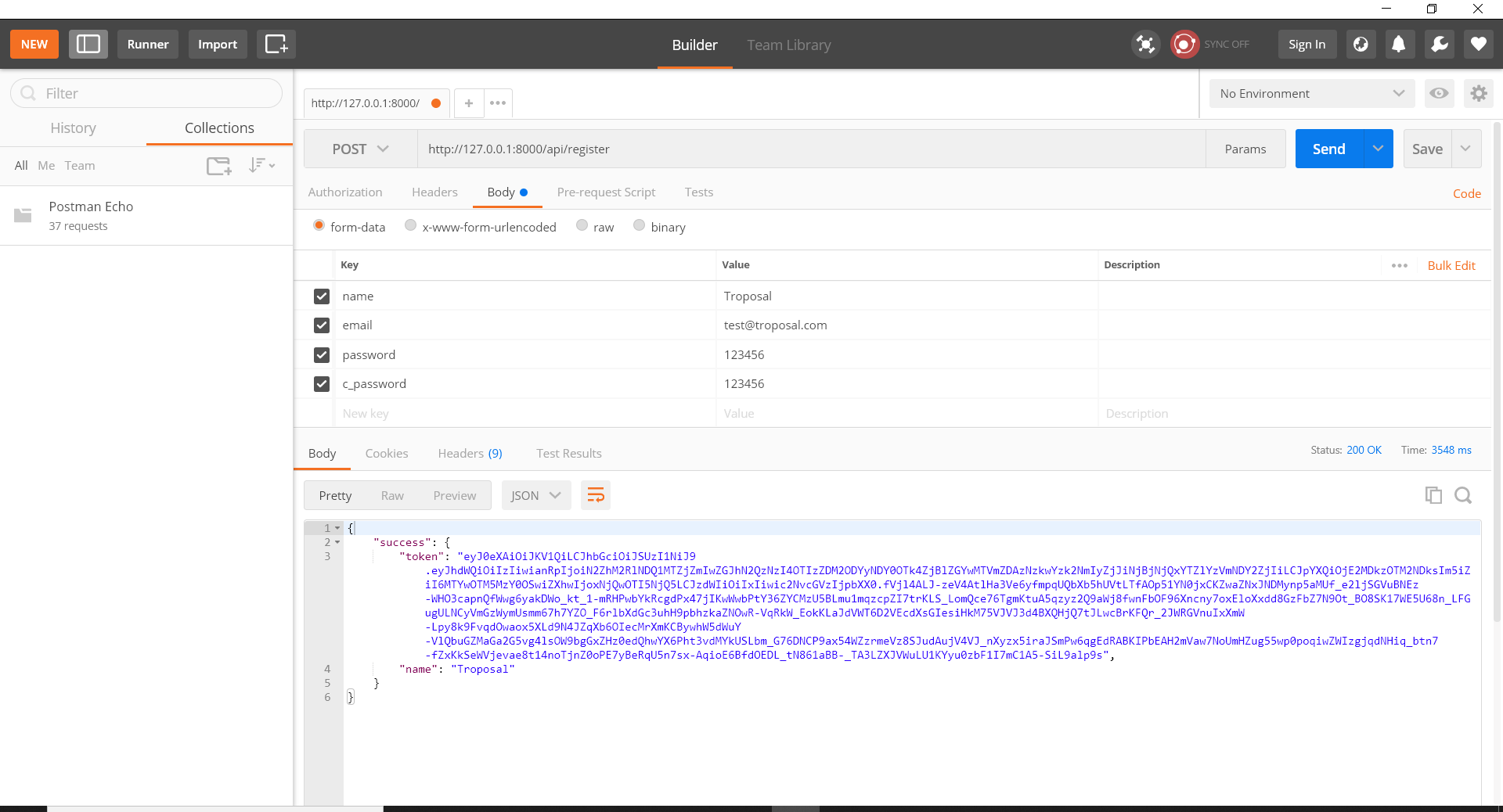 Laravel 8 Register And Login Rest Api Using Passport Troposal